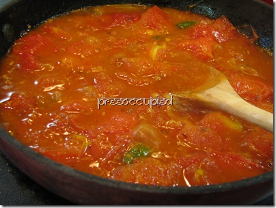 PreeOccupied: Tomator Chaatney, Bengali Tomato Chutney